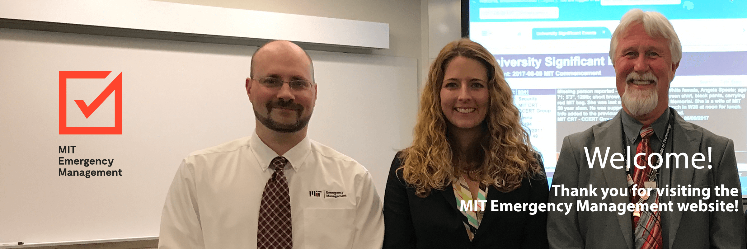 Welcome to MIT Emergency Management | MIT Emergency Management